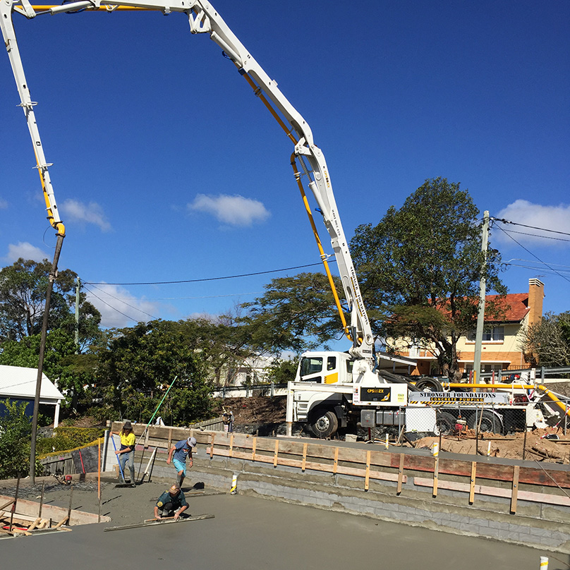 Stronger Foundations Concrete Pumping & Earthmoving | QLD